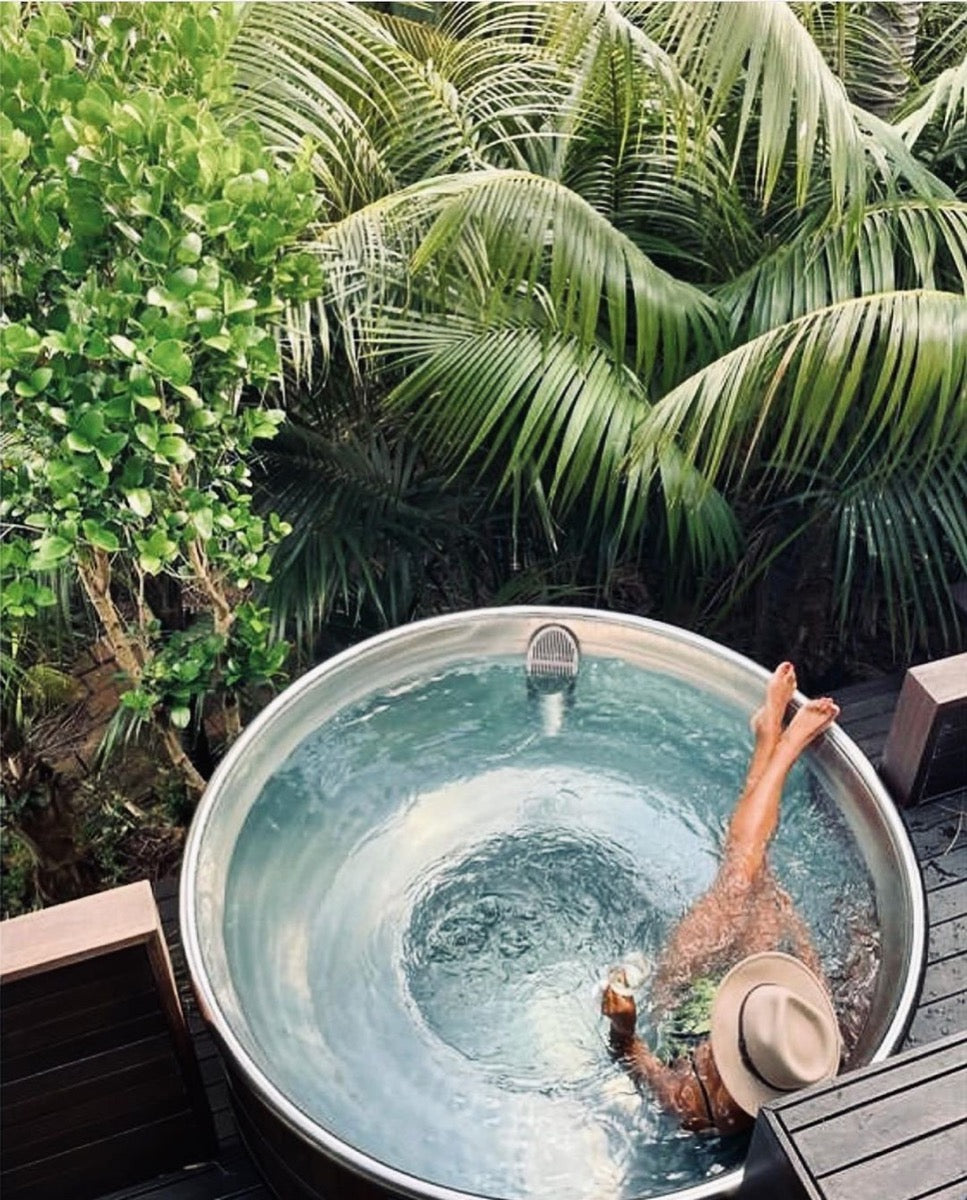 Stainless Steel & Cedar Spa Pools Handcrafted in New Zealand – Stoked ...